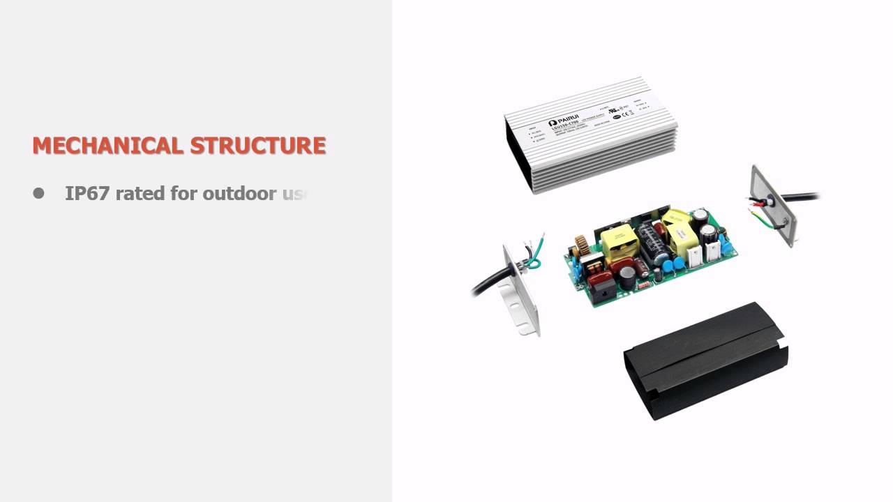 PAIRUI GROUP Power Supply LED Driver wmv - YouTube