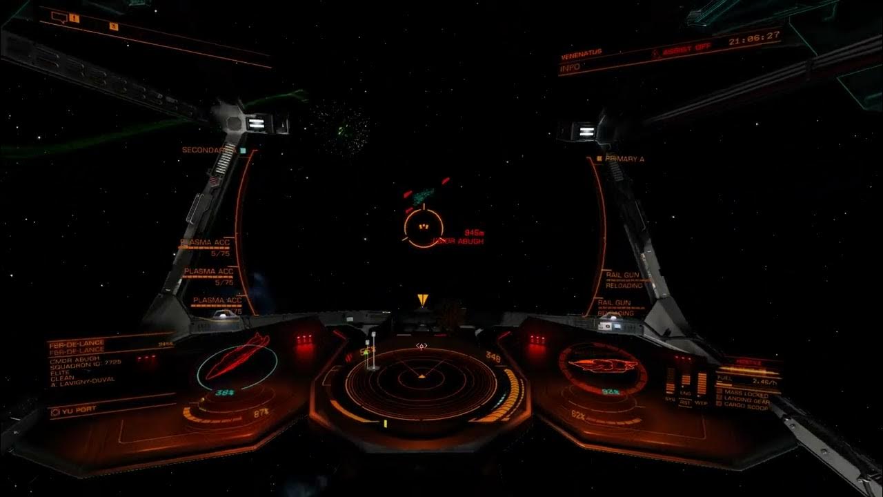 [PVP] CMDR AquilVolans (Krait MK II) vs CMDR ABUGH (Fer-de-Lance) - YouTube