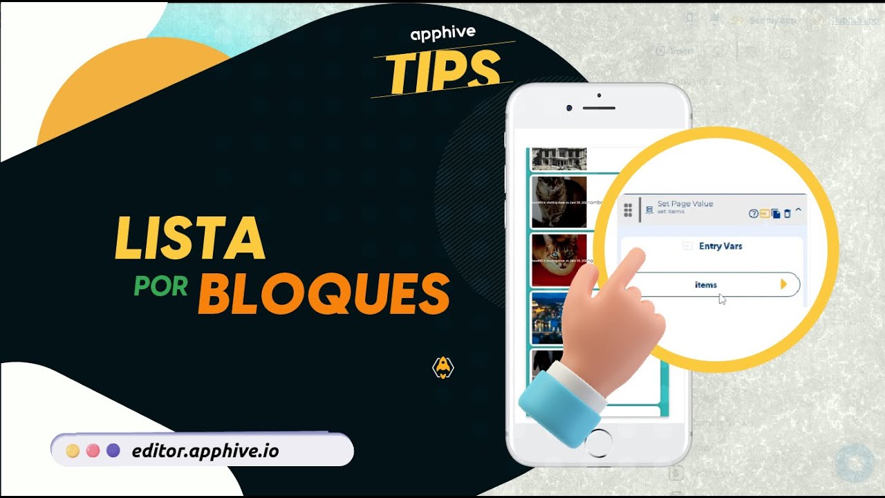 Lista por bloques | APPHIVE TIP - YouTube
