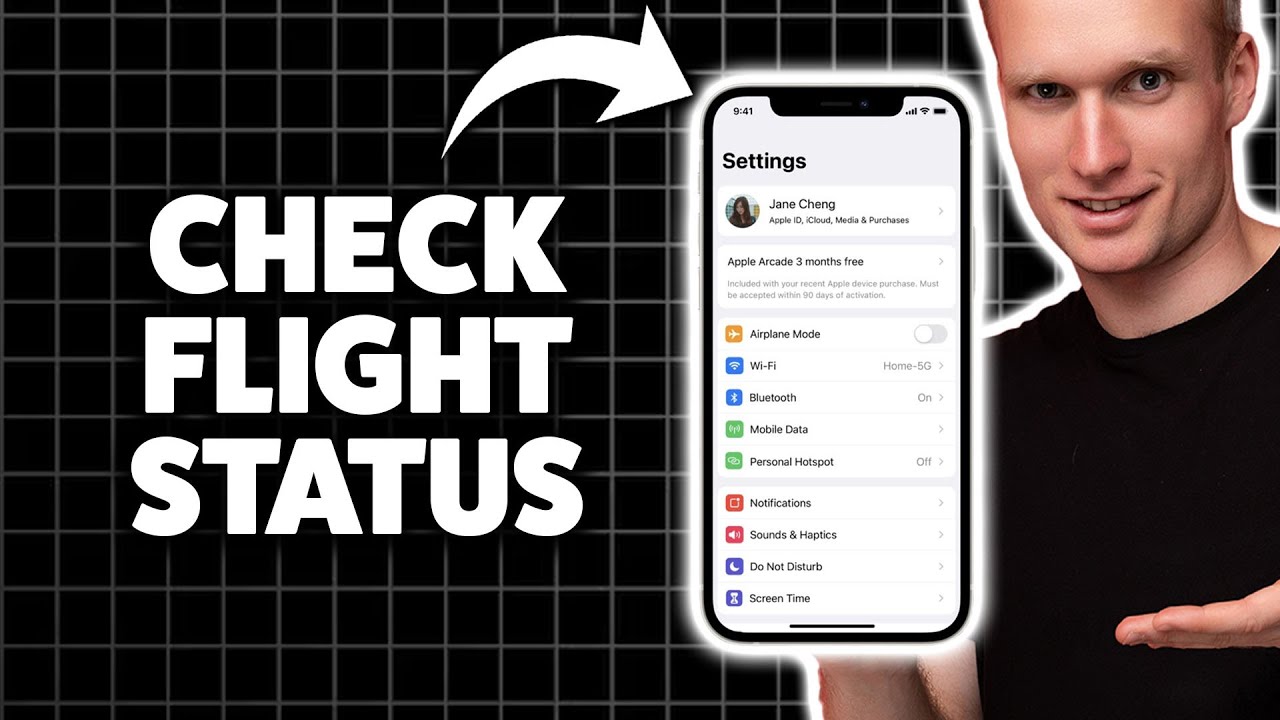 How To Check Any Flight Status On iPhone 2026 (Step-By-Step Tutorial ...