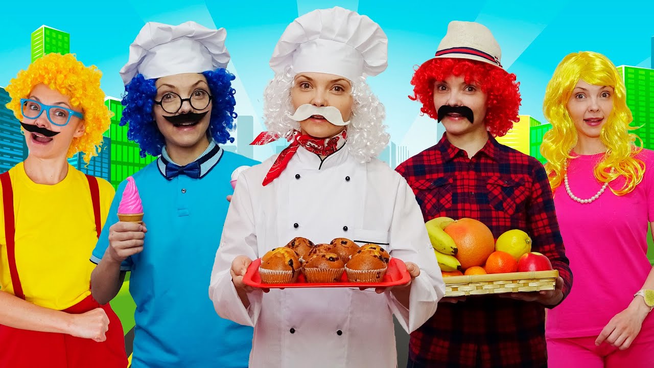 The Muffin Man - Pizza Song | Do Re Mi Nursery Rhymes & Kids Songs ...