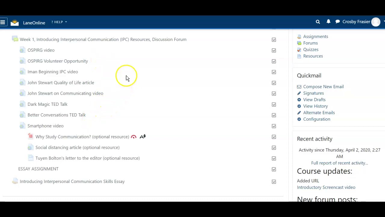 COMM 218 Week 1 Screencast - YouTube