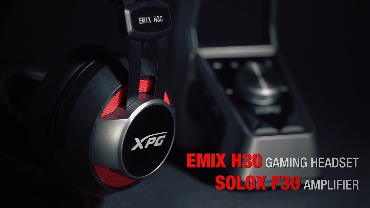 【PAIRED FOR POWERFUL, IMMERSIVE AUDIO】XPG EMIX H30 SE Gaming Headset ...