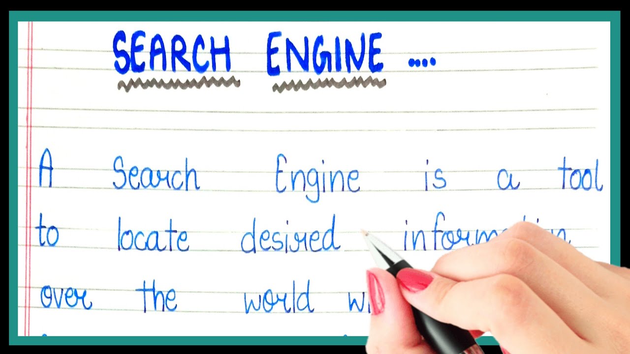 What is search engine | Definition of search engine | Short note on ...