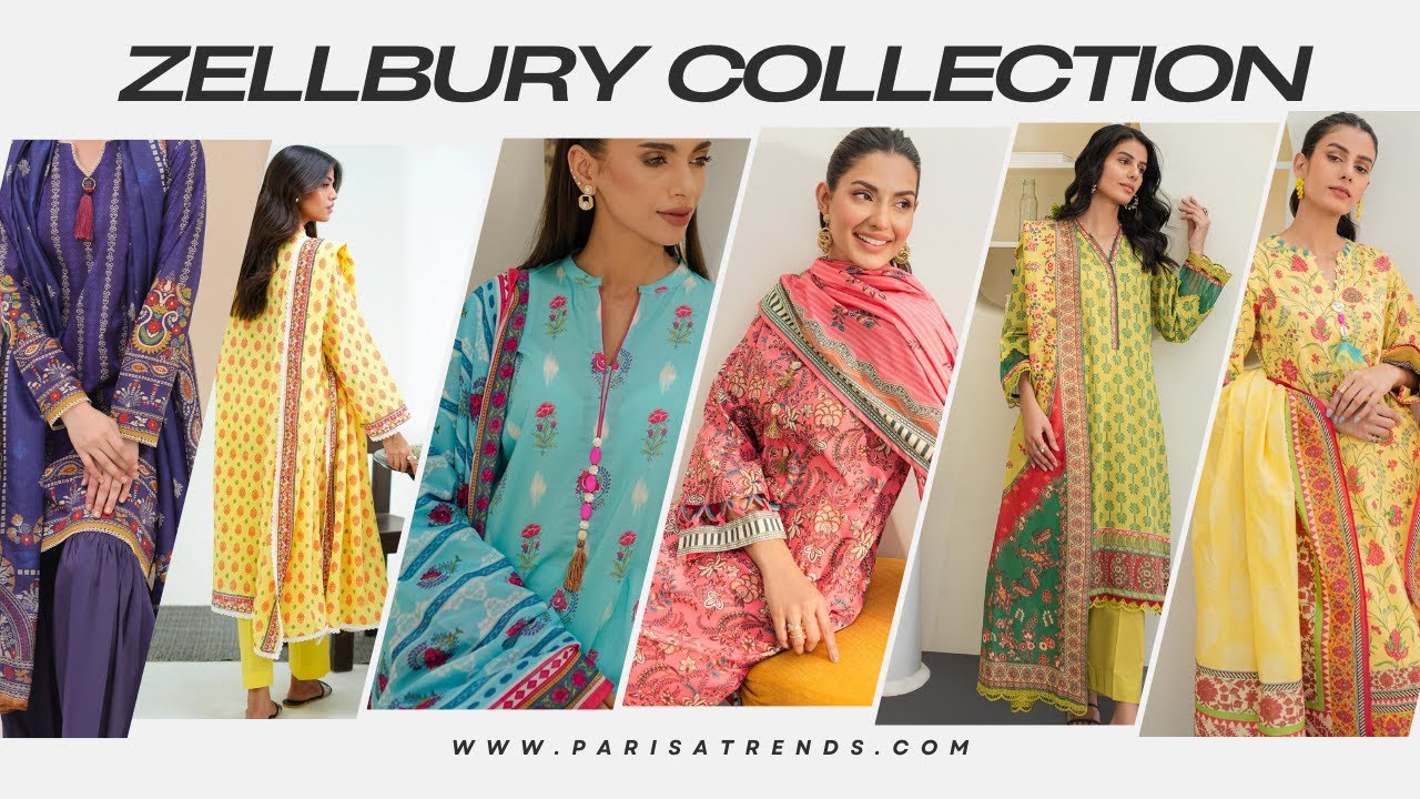 Zellbury New Collection 2024 | Zellbury New Lawn Summer Collection ...
