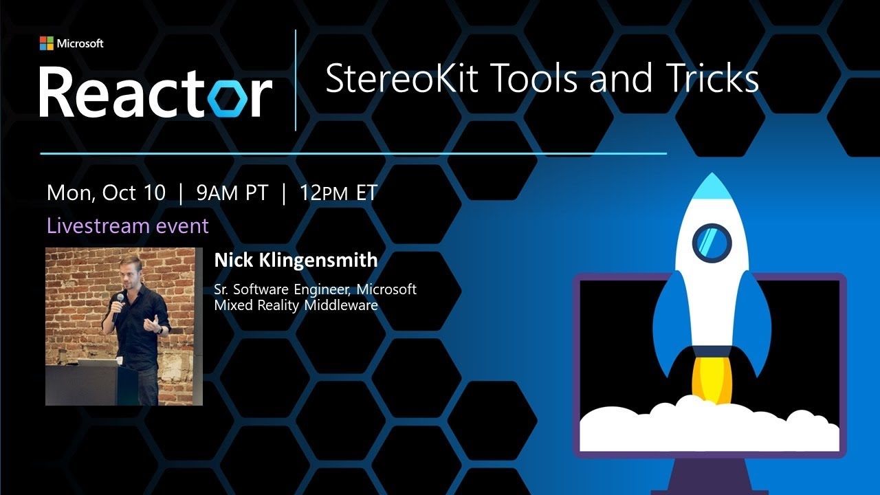 StereoKit Tools and Tricks - YouTube