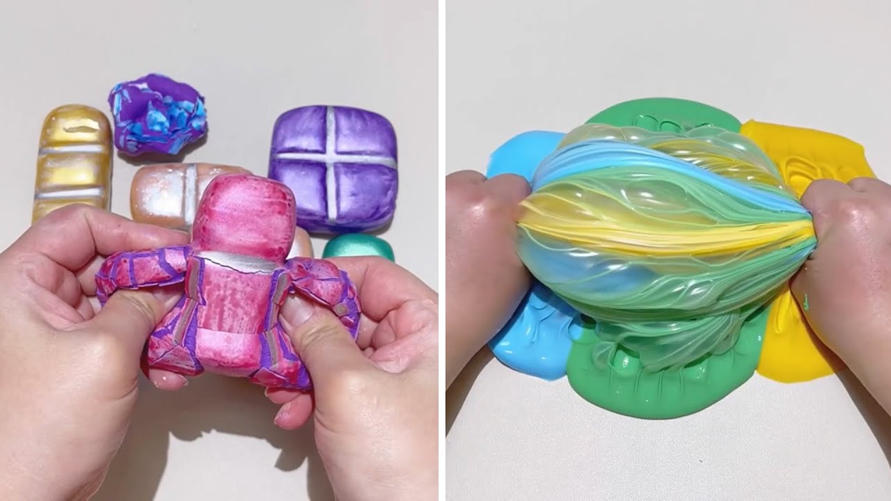 ASMR Satisfying Slime For Sleep | Relaxing Oddly Slime | The Best ...