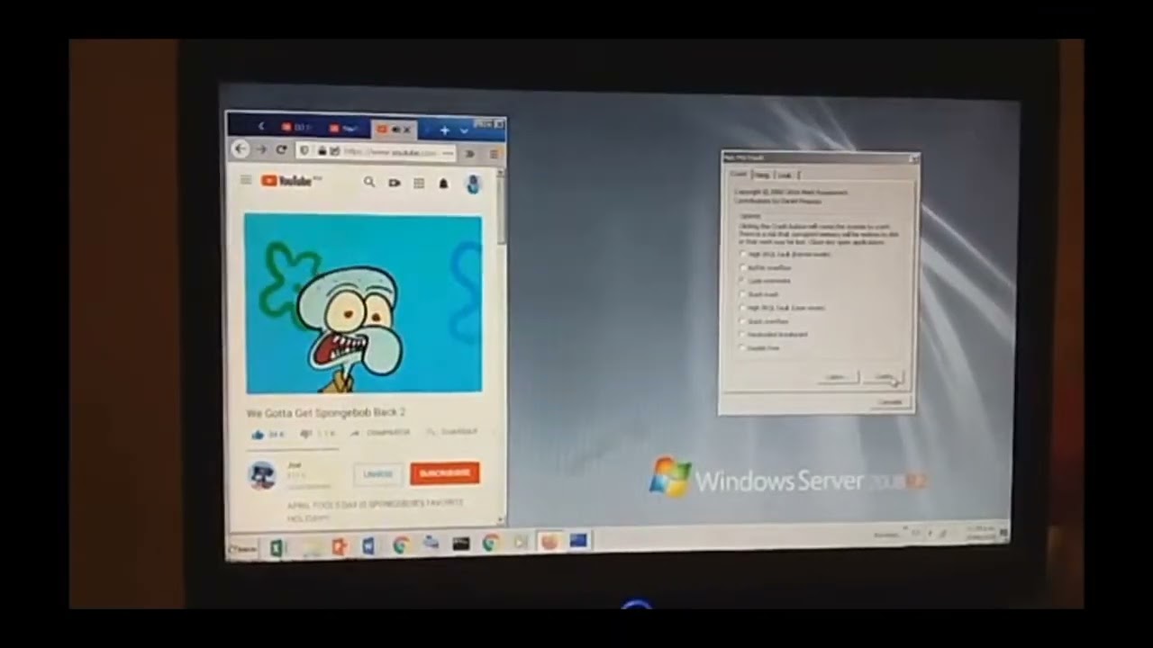 Squidward Screaming (WE GOTTA GET SPONGEBOB BACK) Has BSOD - YouTube
