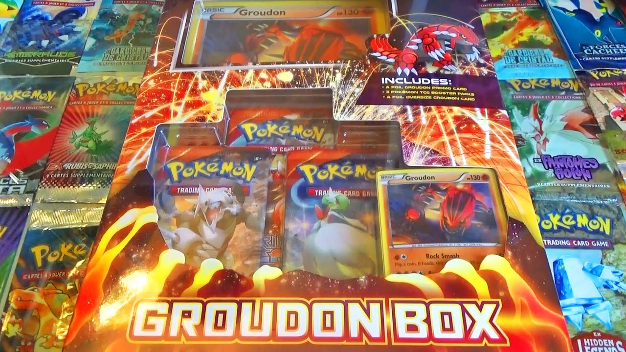 Ouverture d'une GROUDON BOX ! Un coffret pokémon XY MAGNIFIQUE ! - YouTube