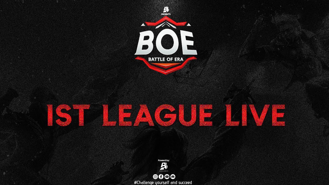 1st LEAGUE || BOE || B vs C, Avs D || Bloody Brand Int. #bloodybrand # ...