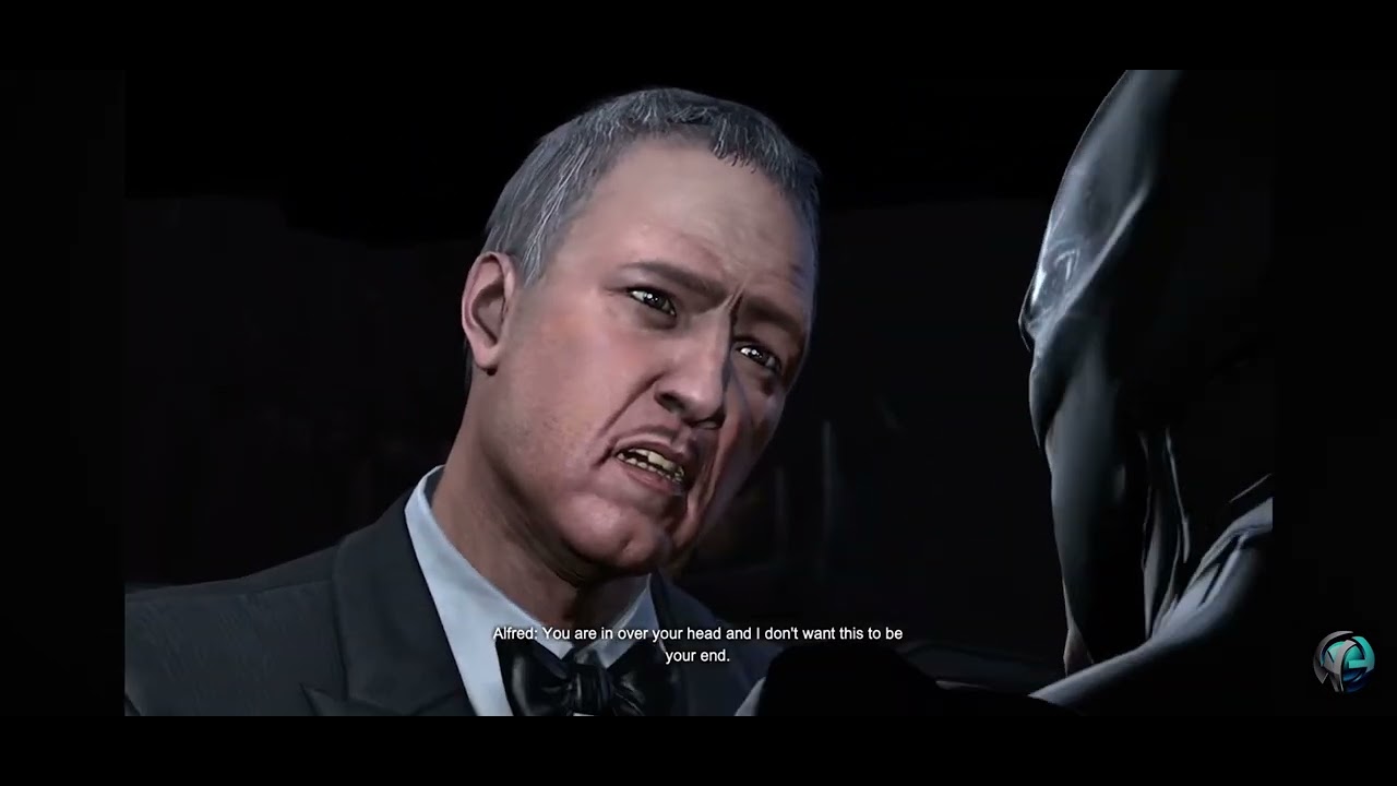 Batman fights with Alfred - YouTube