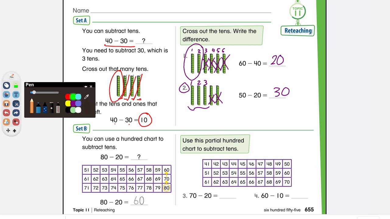 reteach topic 11 Tuesday - YouTube
