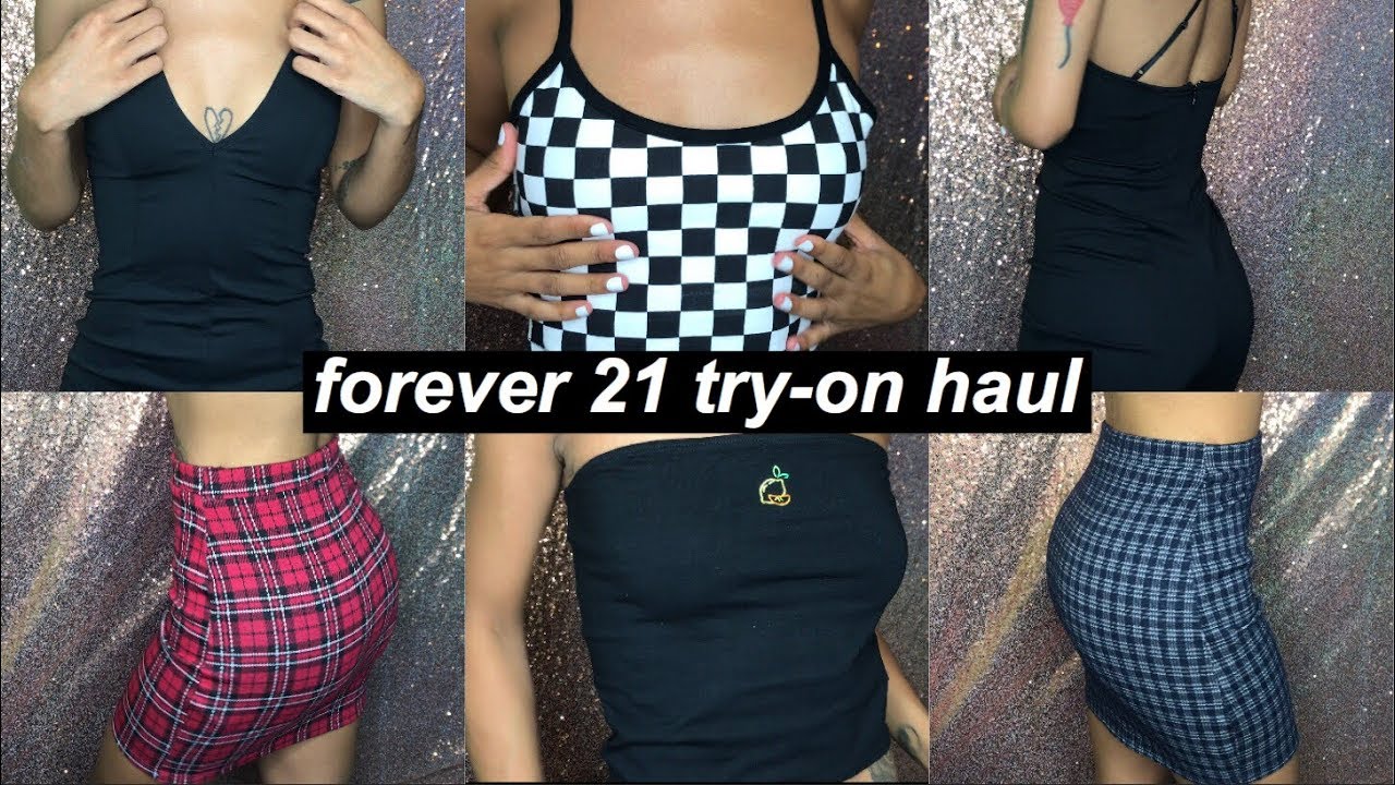 CUTE CLOTHES UNDER $20! | FOREVER 21 TRY-ON HAUL - YouTube
