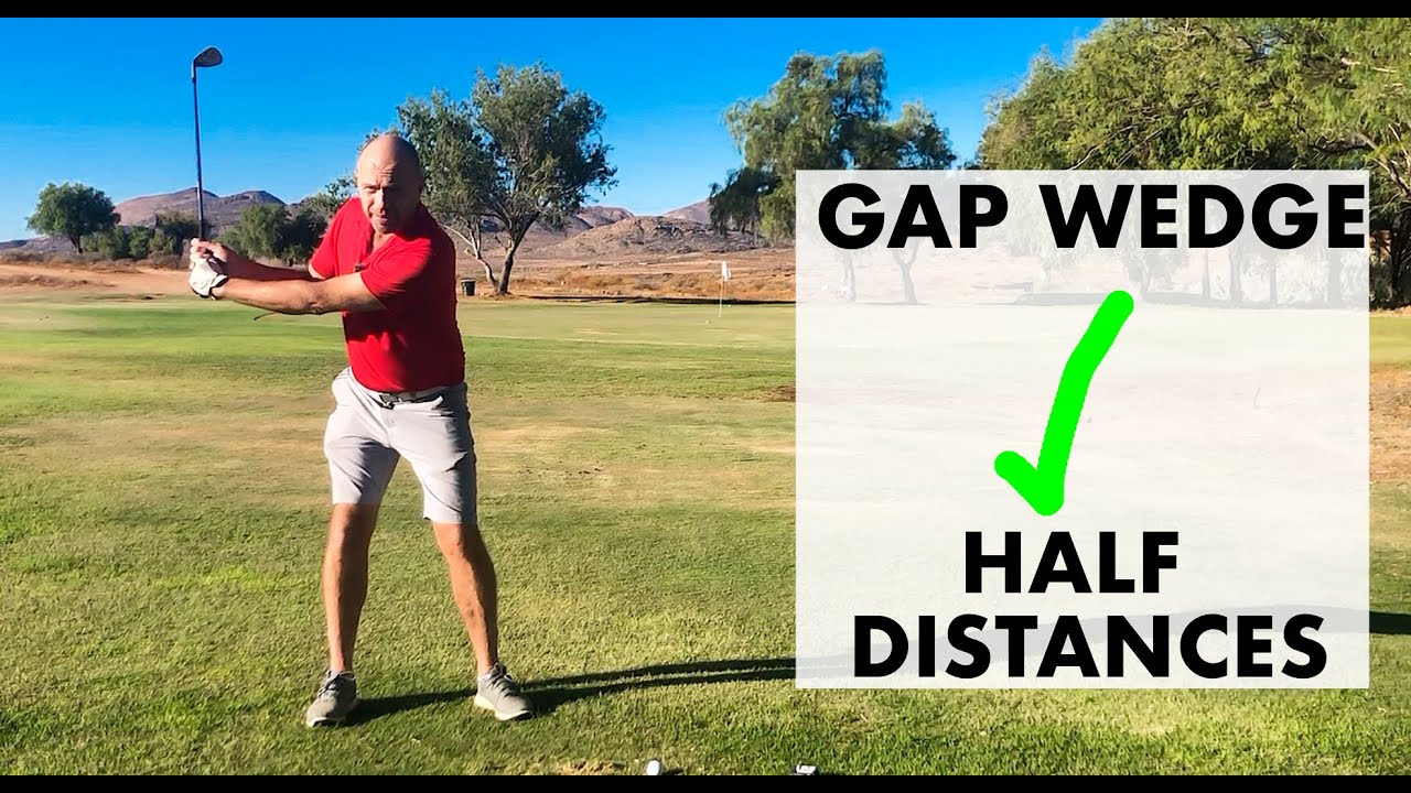How a gap wedge will help you with your half shots - YouTube