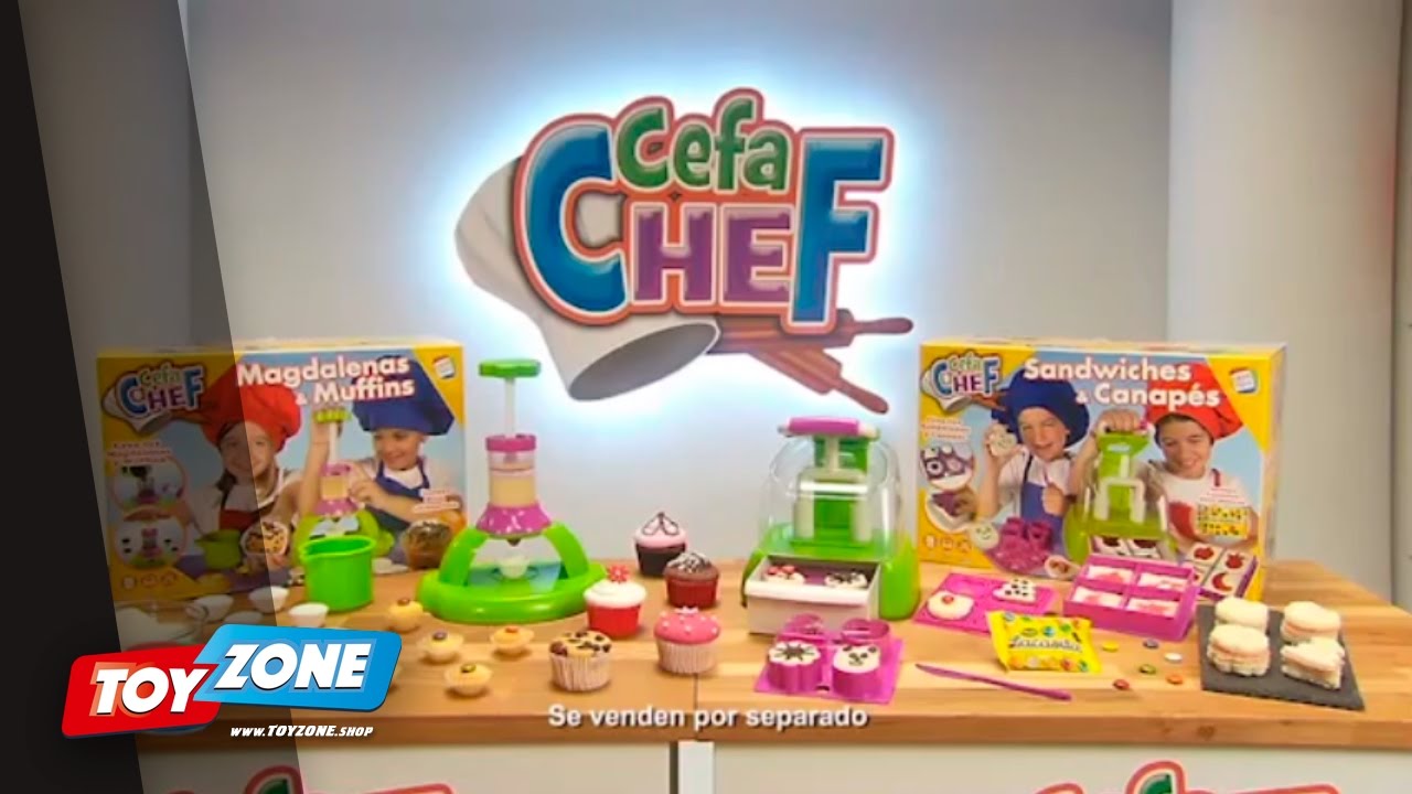 Cefa Chef: magdalenas y muffins / sandwiches y canapés de Cefa Toys ...