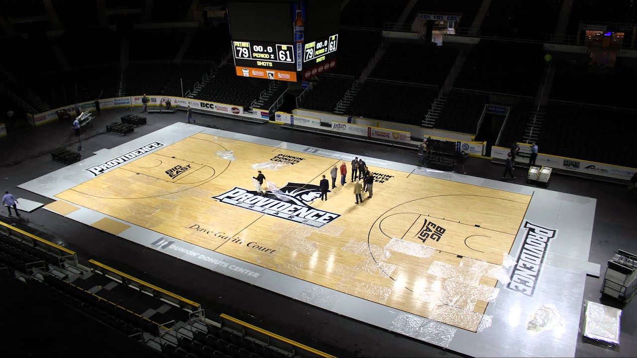 Dunkin' Donuts Center Double Header Changeover Dec. 13, 2014 - YouTube