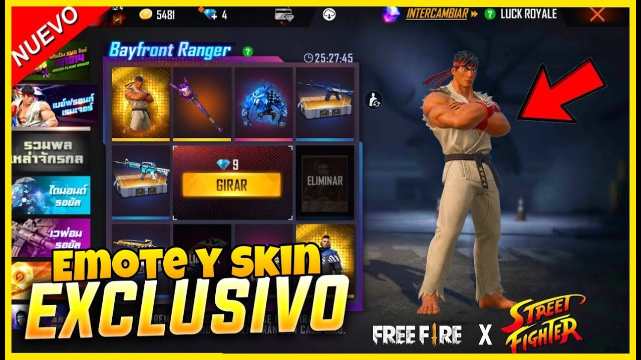 Asi LLEGARA el EMOTE HODUKEN, skin de RYU y mucho mas 👀 Agenda semanal ...