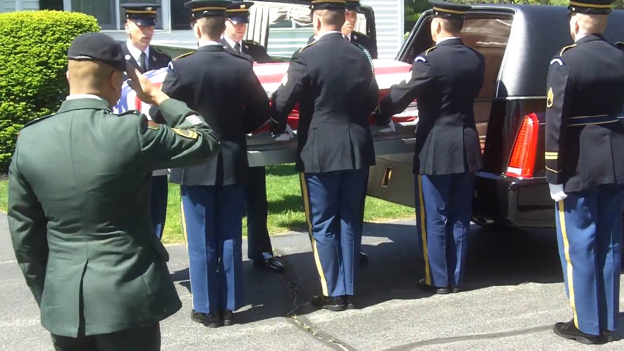 Cpl. Richard Loring's Remains Return To Carver - YouTube