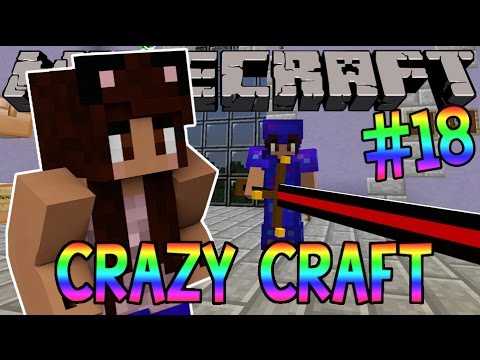 Minecraft: YouTuber Survival #18 - Big Bertha (Minecraft Crazy Craft 3. ...