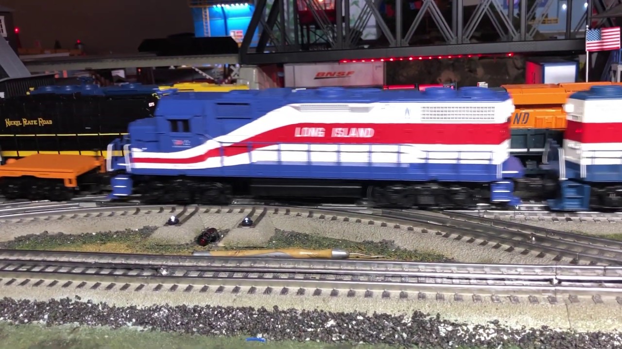 LIRR GP-38 LASH UP RUN - YouTube