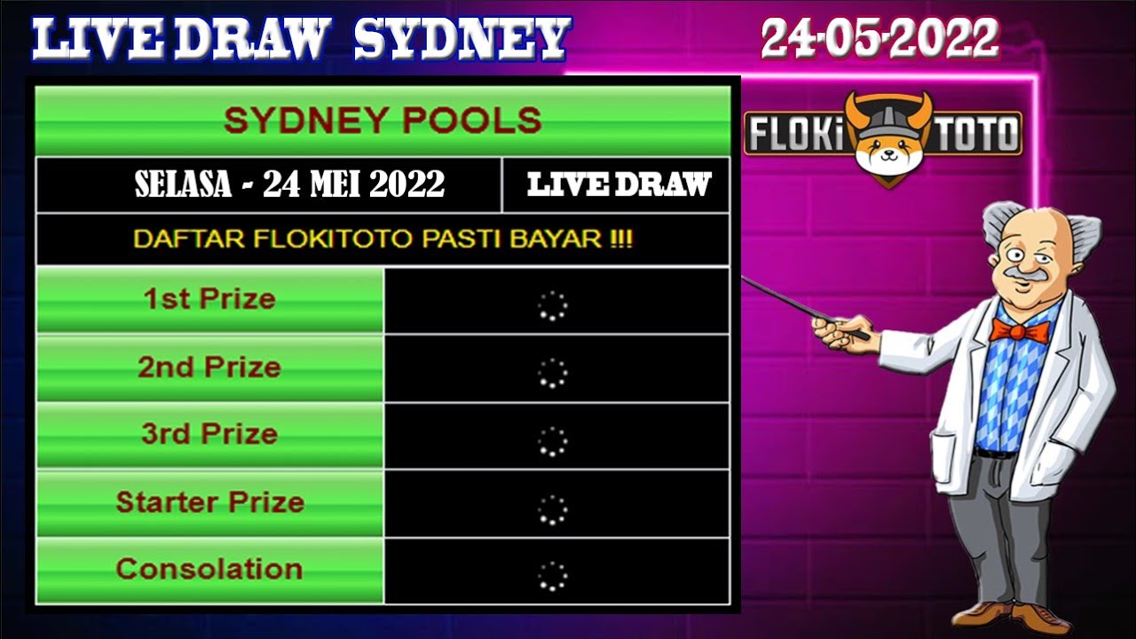 🔴LIVE DRAW SYDNEY HARI INI SELASA 24 MEI 2022 | LIVE SYDNEY HARI INI ...