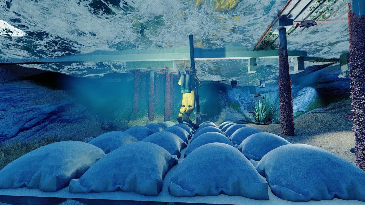 Subsea Scour Mattress - ScourTech - YouTube