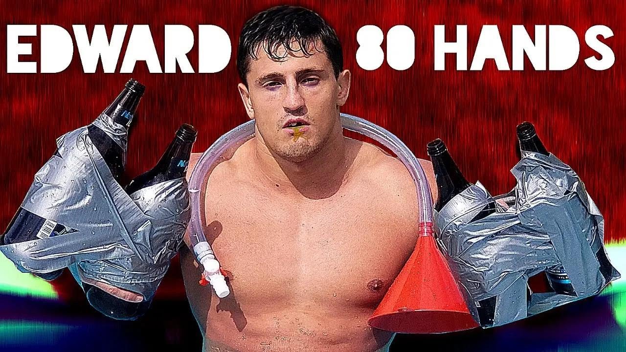 Edward 80 Hands Drinking Experiment (Deleted Video) - YouTube