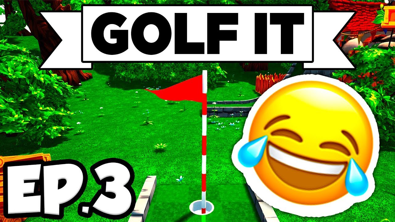 Golf It! Ep.3 - 😂FUNNY MEMES, PIRATE'S COVE & YOUTUBER'S 💦DREAM ...