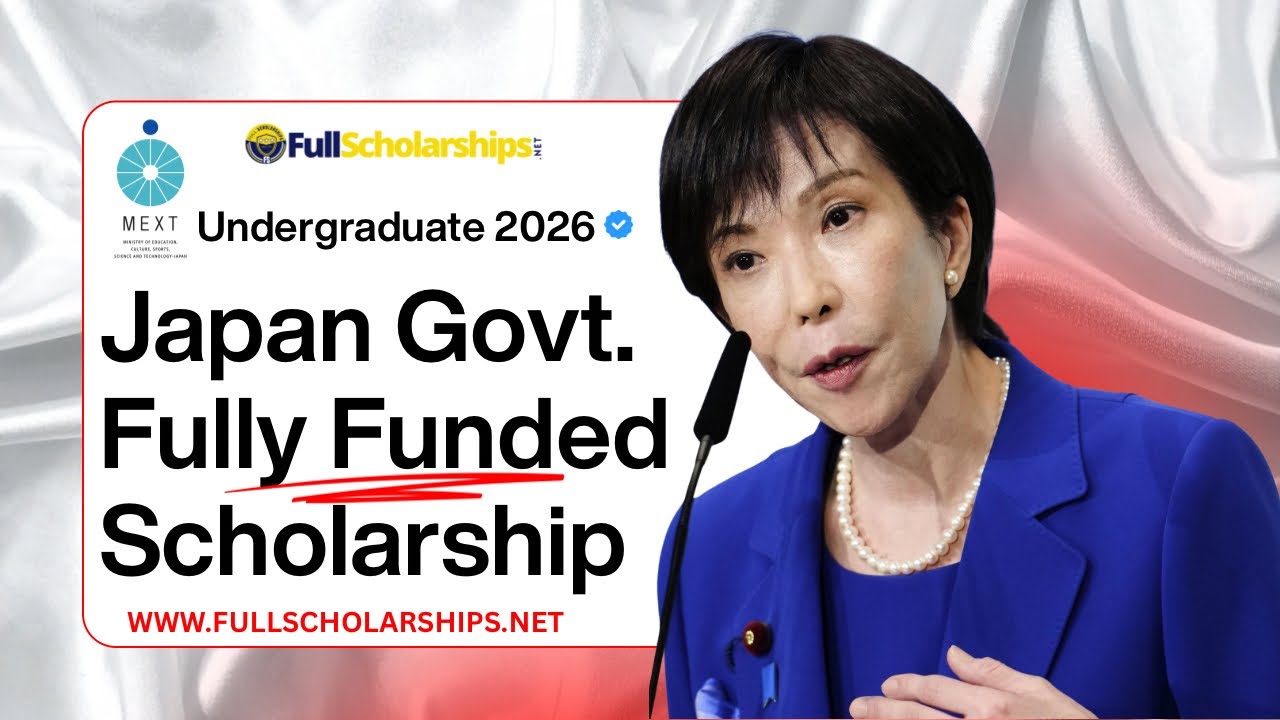No Fees | Japanese Government MEXT Scholarship 2026 | Fully Funded ...