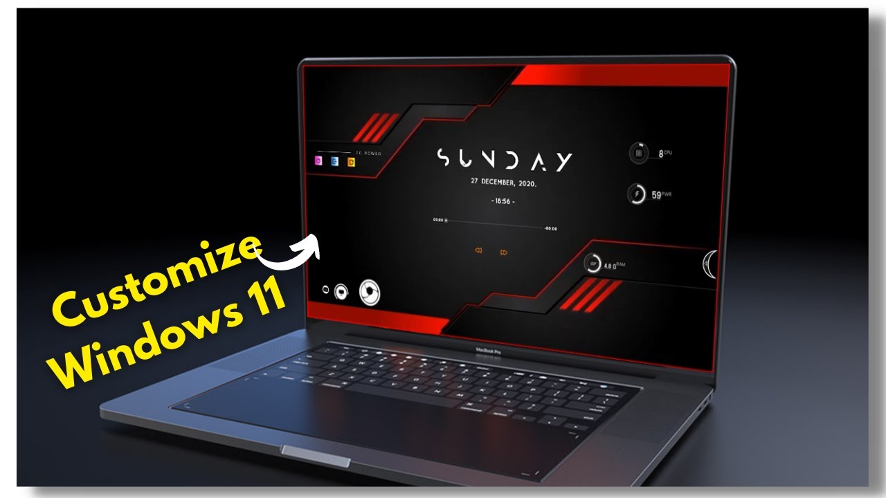 Make windows 11 look cool | how to make windows 11 look cool| make your ...