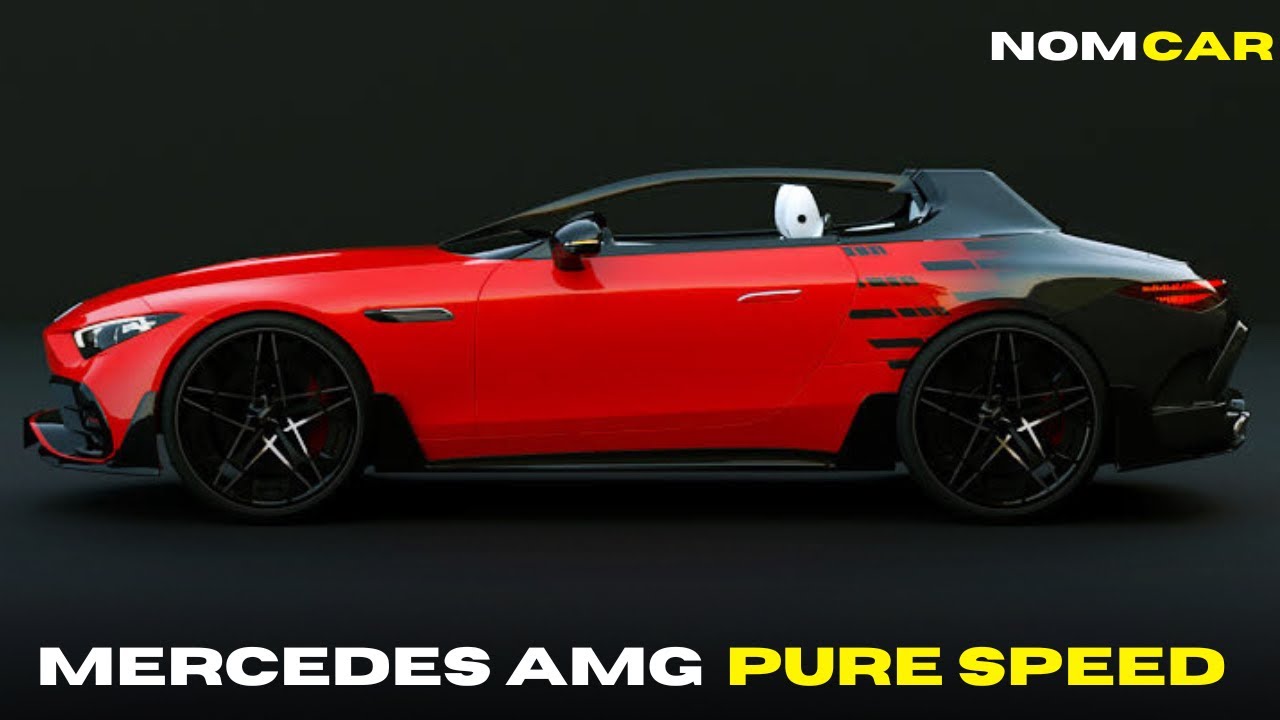 The 2025 Mercedes AMG PureSpeed Roofless & Windshieldless Car - YouTube