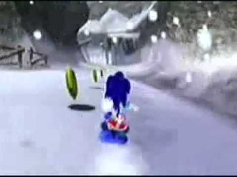Sonic Adventure - Ice Cap (Snowboarding) - YouTube