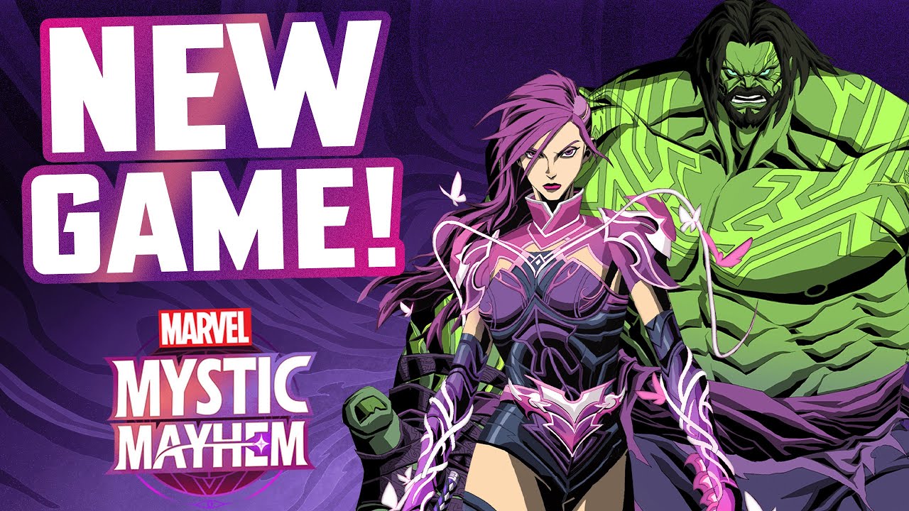 NEW MARVEL GAME!! First look at MARVEL Mystic Mayhem!! - YouTube