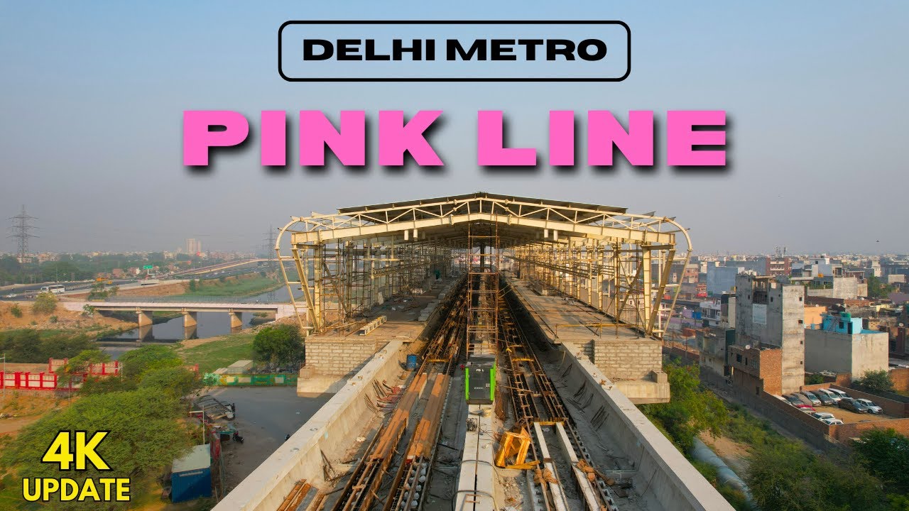 Delhi Metro Pink Line : May 2024 Update | After 82 days #detoxtraveller ...