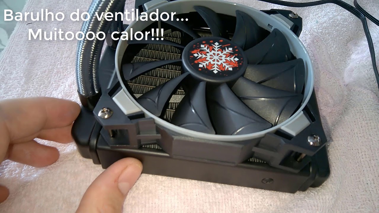 PC GAMER #TrovaoAzul Montagem parte #2... COLOCANDO FONTE ATX E WATER ...