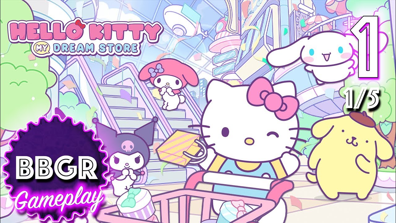 Hello Kitty My Dream Store - Review 1/5, Game Play Walkthrough No ...