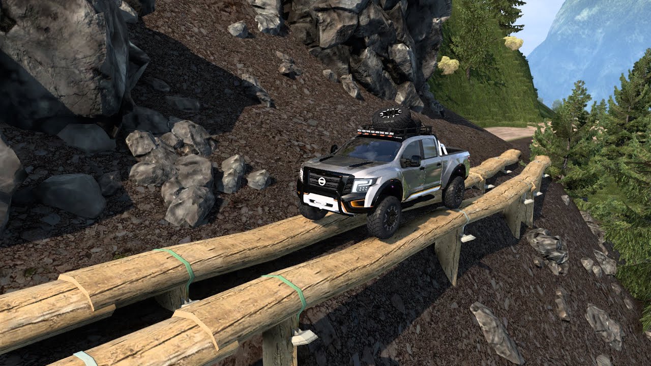 Download New Extreme Road Map + Nissan Titan W2017 - ATS 1.43 - YouTube