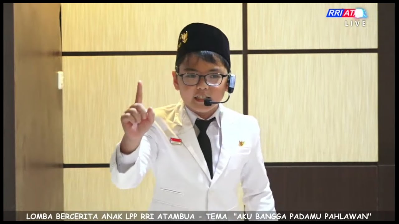 JUARA 1 LOMBA BERCERITA ANAK - RRI ATAMBUA 2022 - YouTube