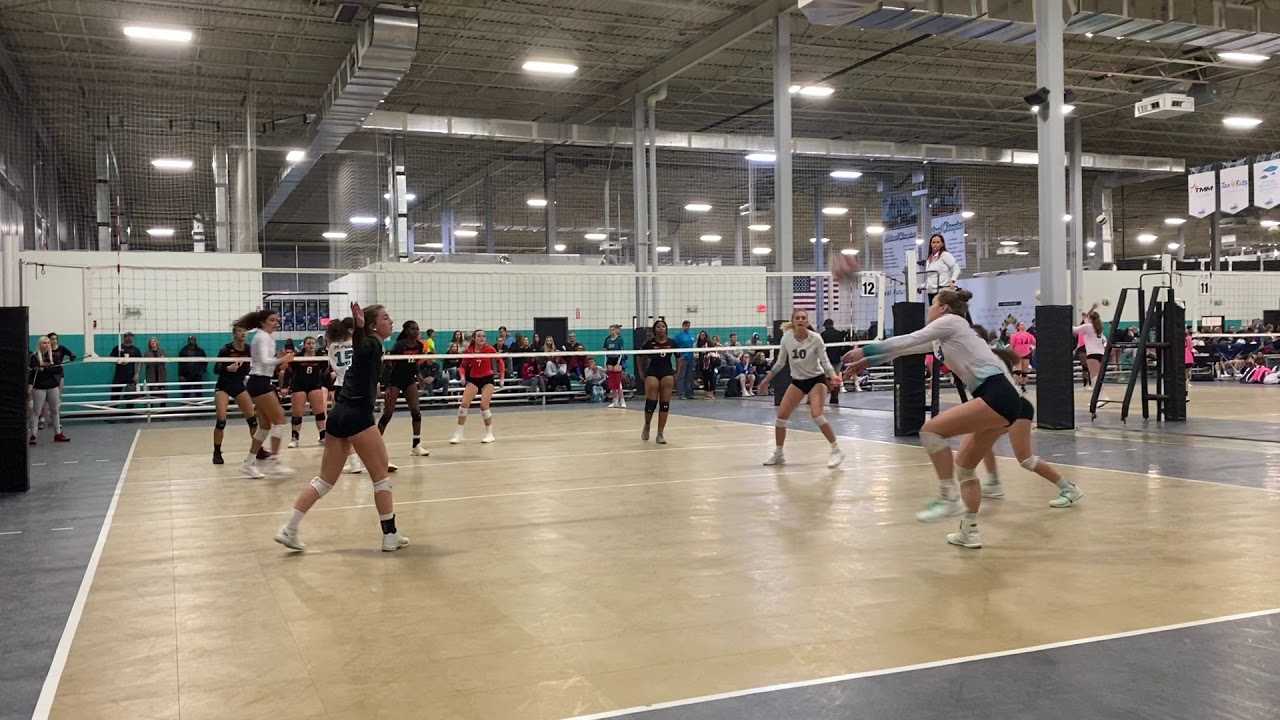 Grace Kiser #13 OH 2021 St Pete Volleyball 17 Teal - YouTube
