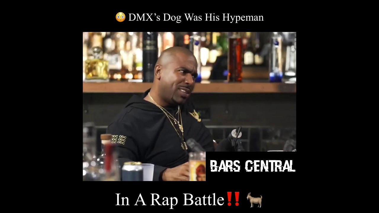 😳 DMX’s Dog Was His Hype Man In A Rap Battle - YouTube