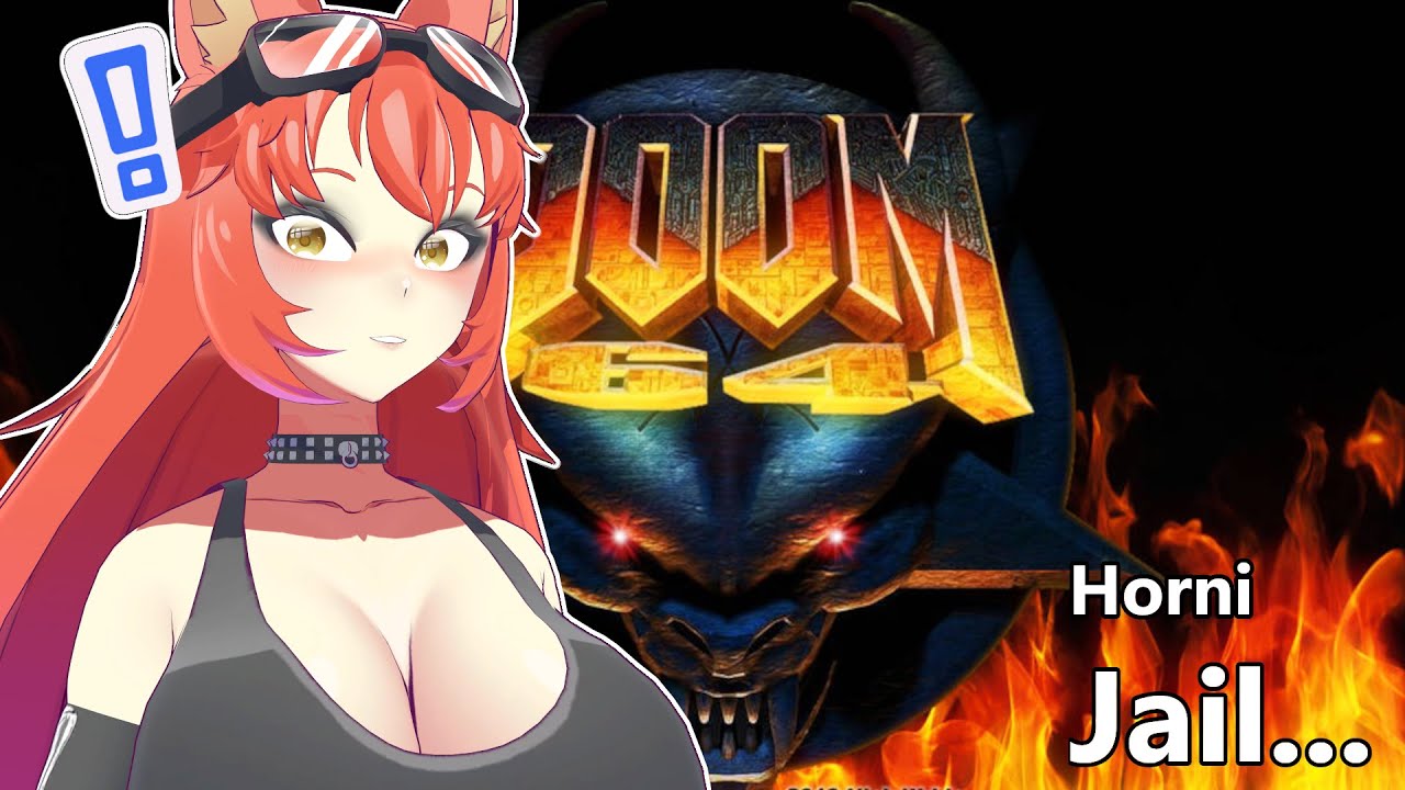 The NEW HDOOM Update Got Me Down! || VTuber Plays DOOM 64!!! #vtuber #doom #gaming - YouTube