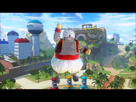 Xenoverse 2: Demon King Popo - Reactive Majin Male Build - YouTube