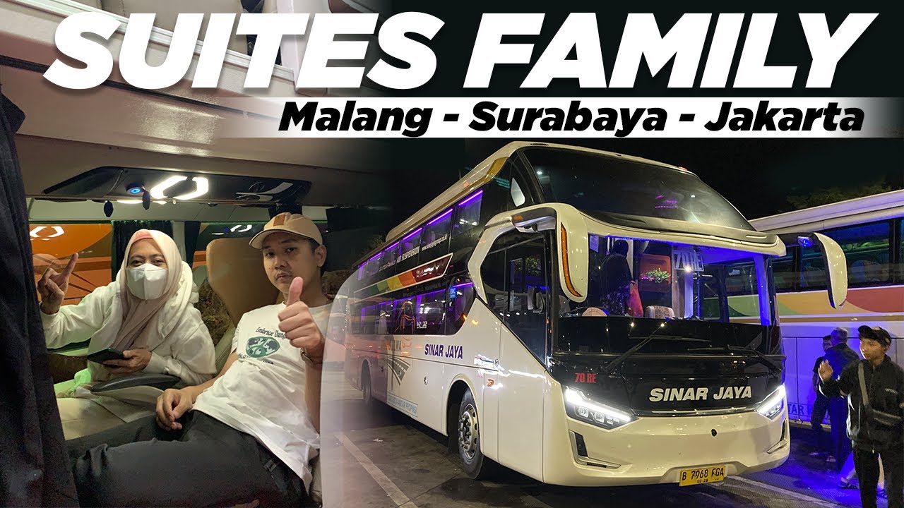 Mencoba Naik Bus Sleeper Berdua Rute Malang Surabaya Jakarta | Sinar ...