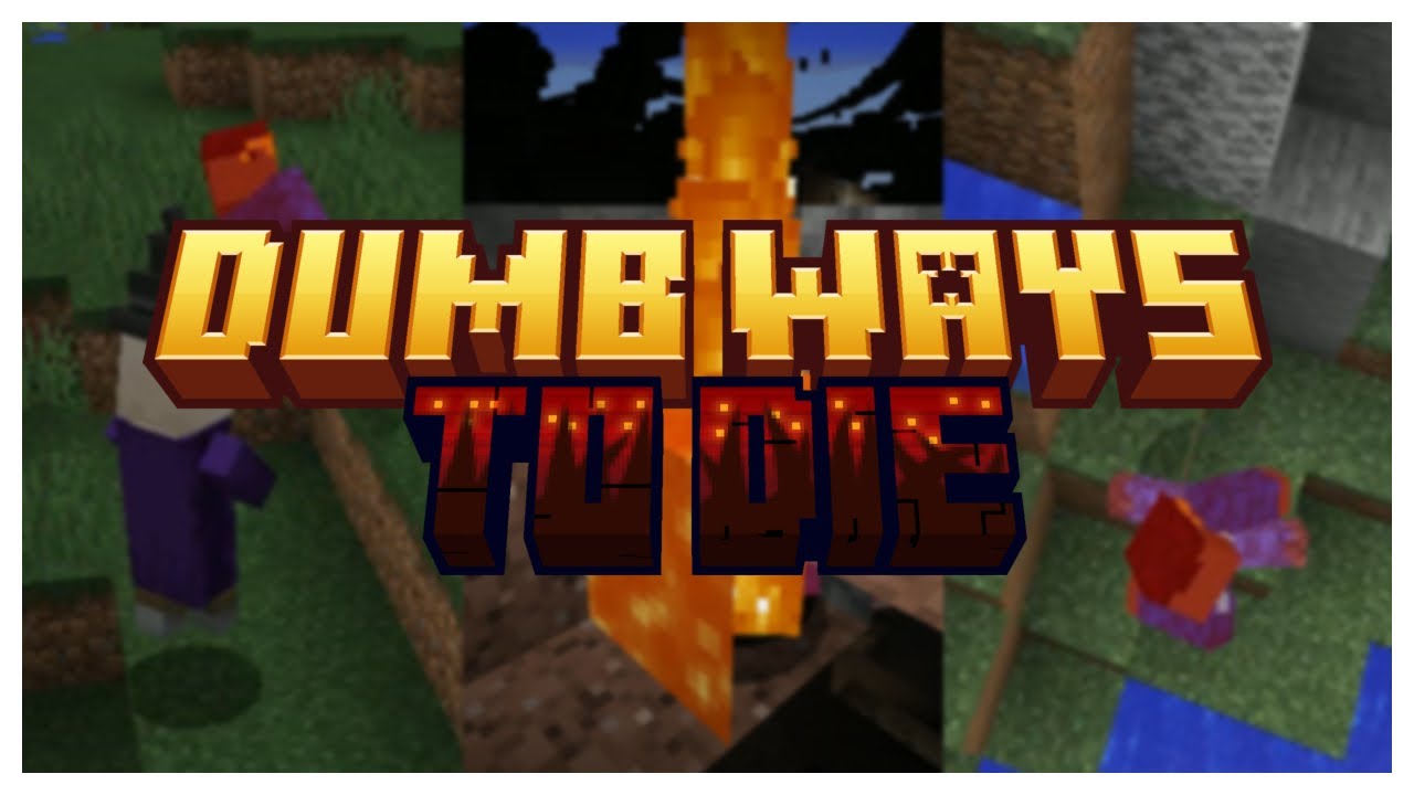 Dumb Ways to Die: Minecraft Edition - YouTube