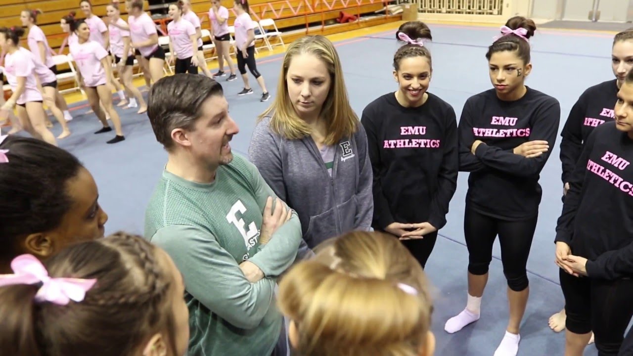 Behind the Scenes: Eastern Michigan Gymnastics - YouTube