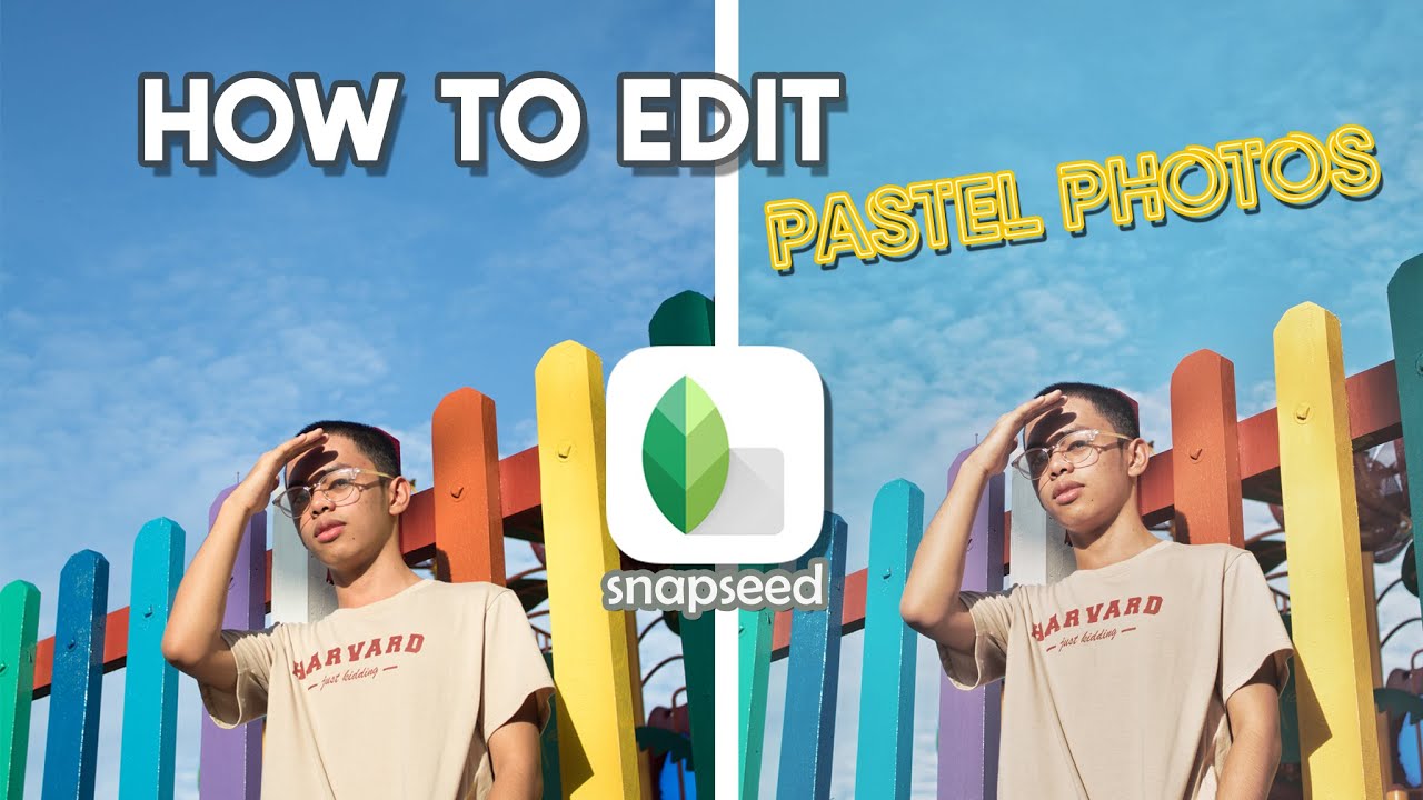 HOW TO EDIT PASTEL PHOTOS IN SNAPSEED | Raymond Baltazar - YouTube