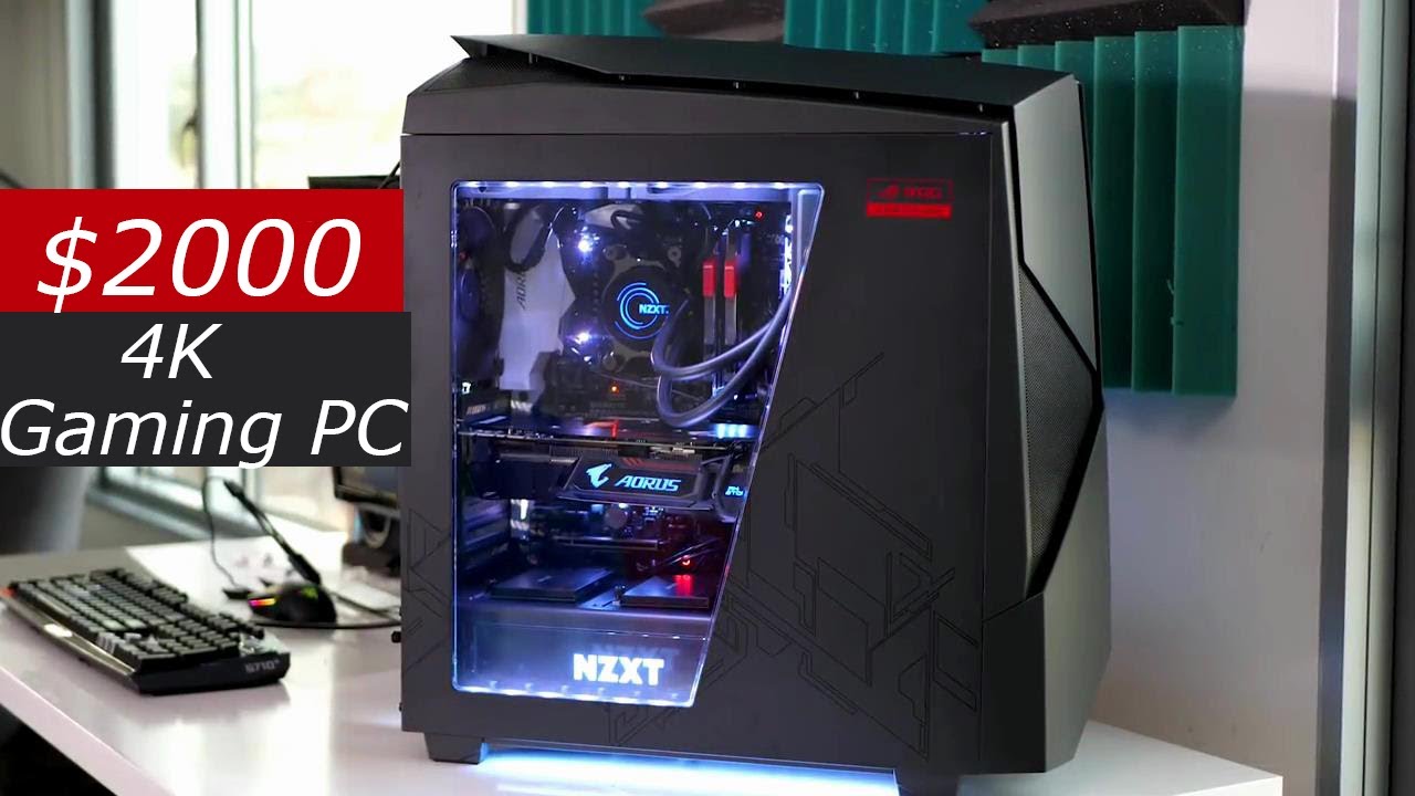 $2000 4K Gaming PC Project Build 17 Timelapse | BTT - YouTube