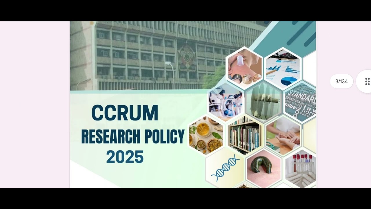CCRUM EOI Scheme 2025-26 | Unani Research Proposal कैसे भेजें? | Ayush ...