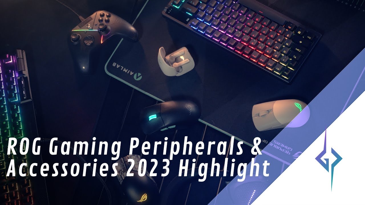 ROG Gaming Peripherals & Accessories 2023 Highlight - YouTube