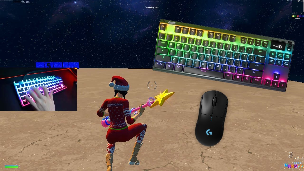 Apex Pro TKL Mechanical Keyboard😴Fortnite Keyboard & Mouse Sounds ASMR ...